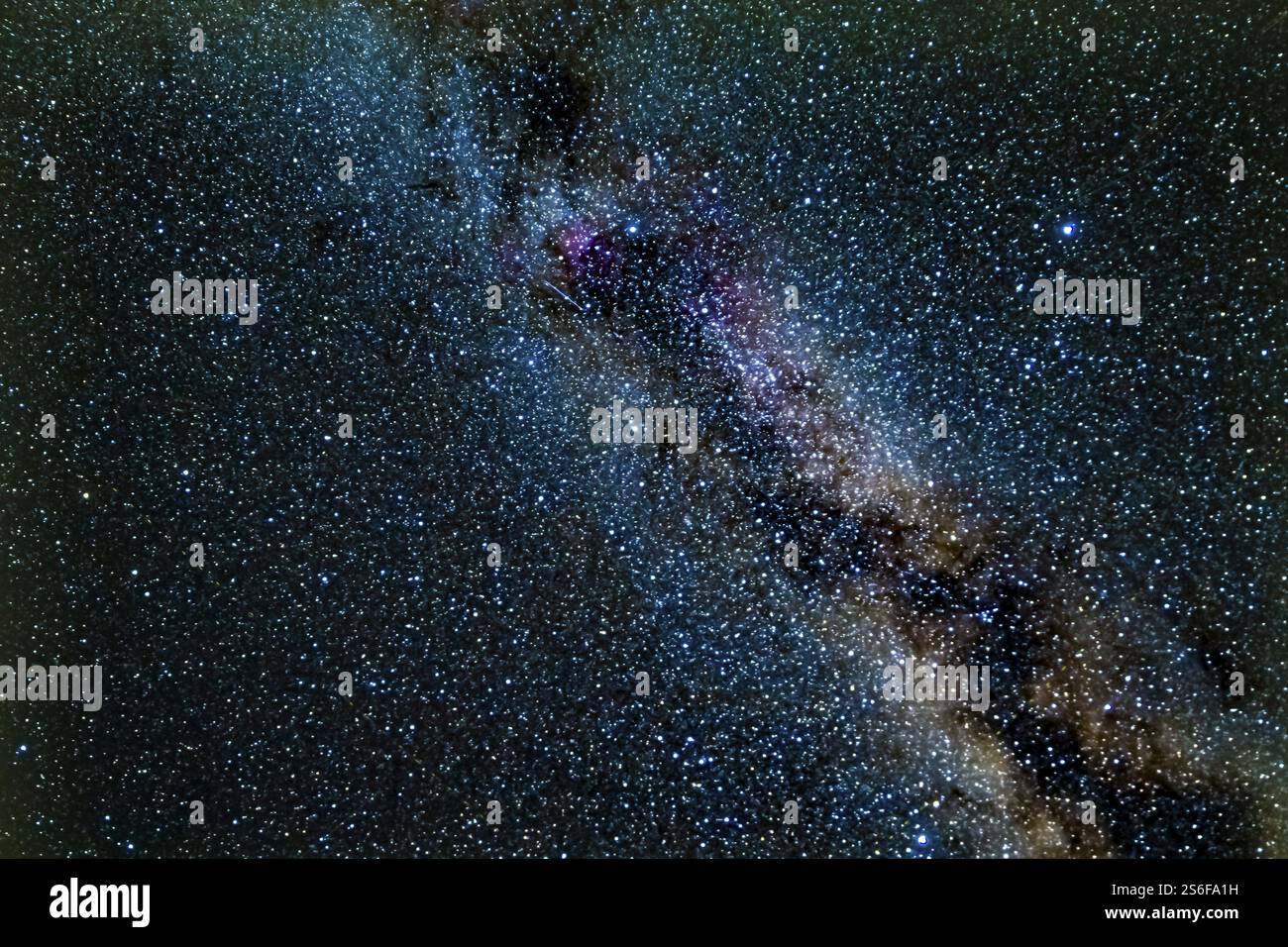 The Milky Way with the North American Nebula Stock Photo - Alamy