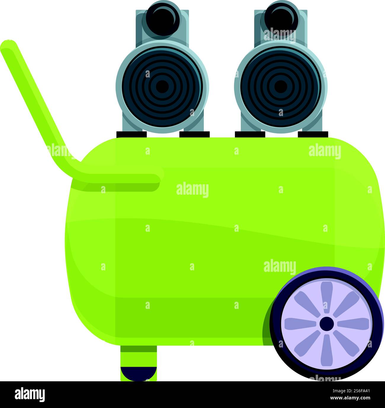 Pump compressor icon. Cartoon of pump compressor vector icon for web ...