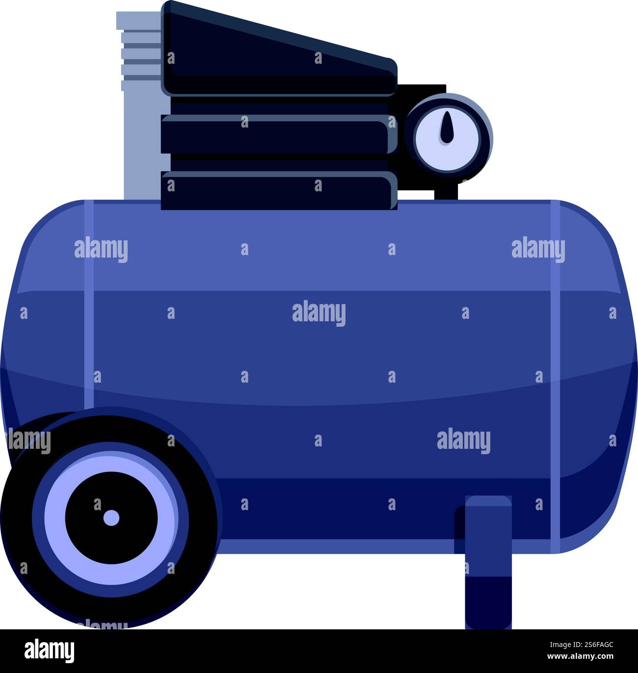 Airbrush compressor icon. Cartoon of airbrush compressor vector icon ...
