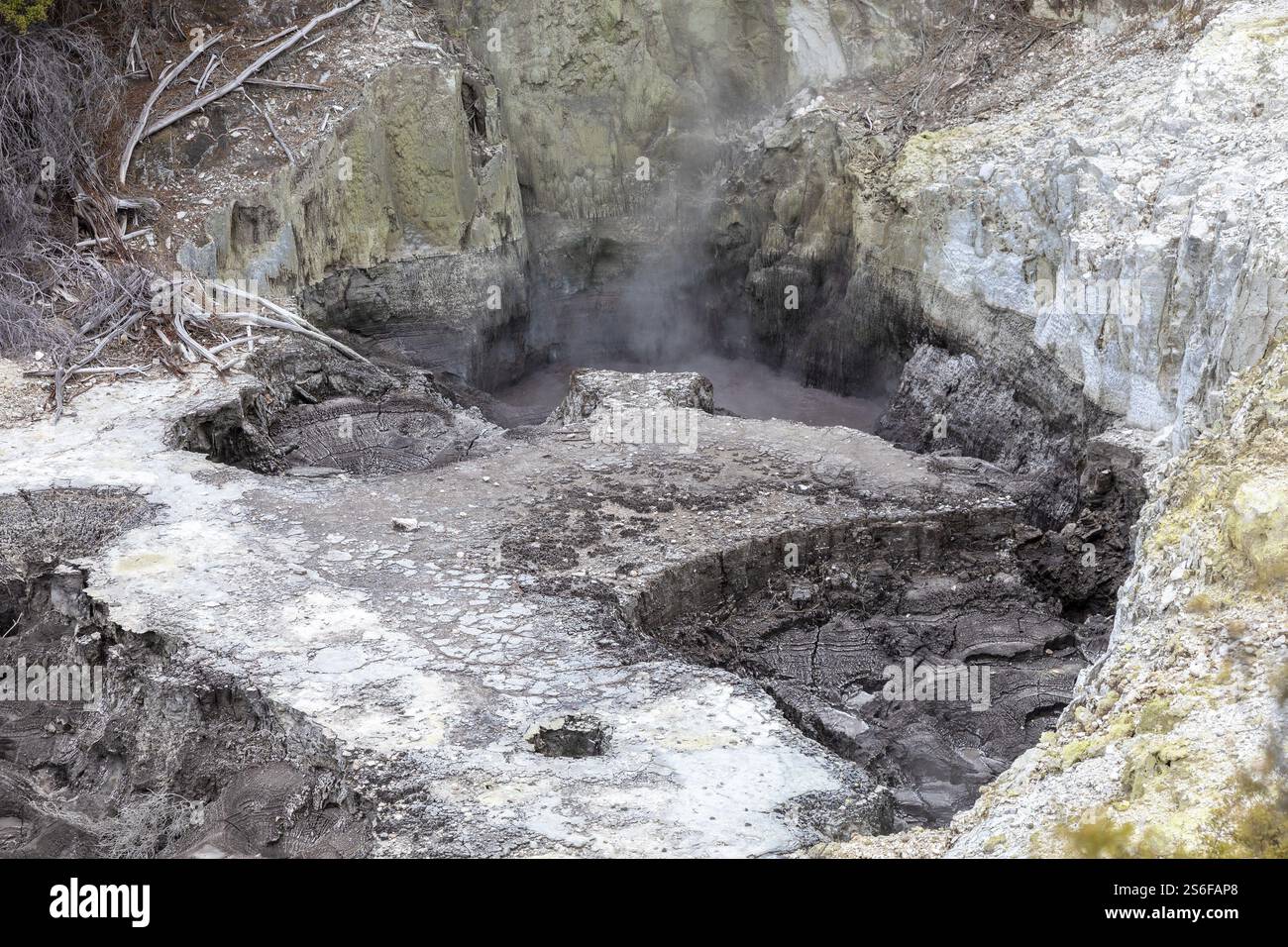 An image of geothermal activity at Rotorua in New Zealand Stock Photo ...