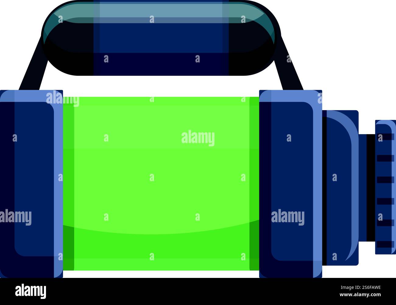 Auto compressor icon. Cartoon of auto compressor vector icon for web ...