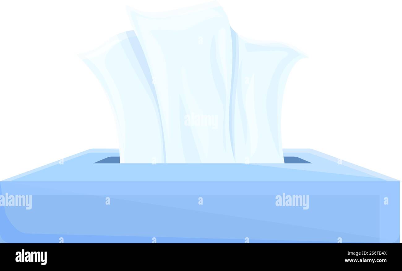 Tissue paper icon. Cartoon of tissue paper vector icon for web design ...