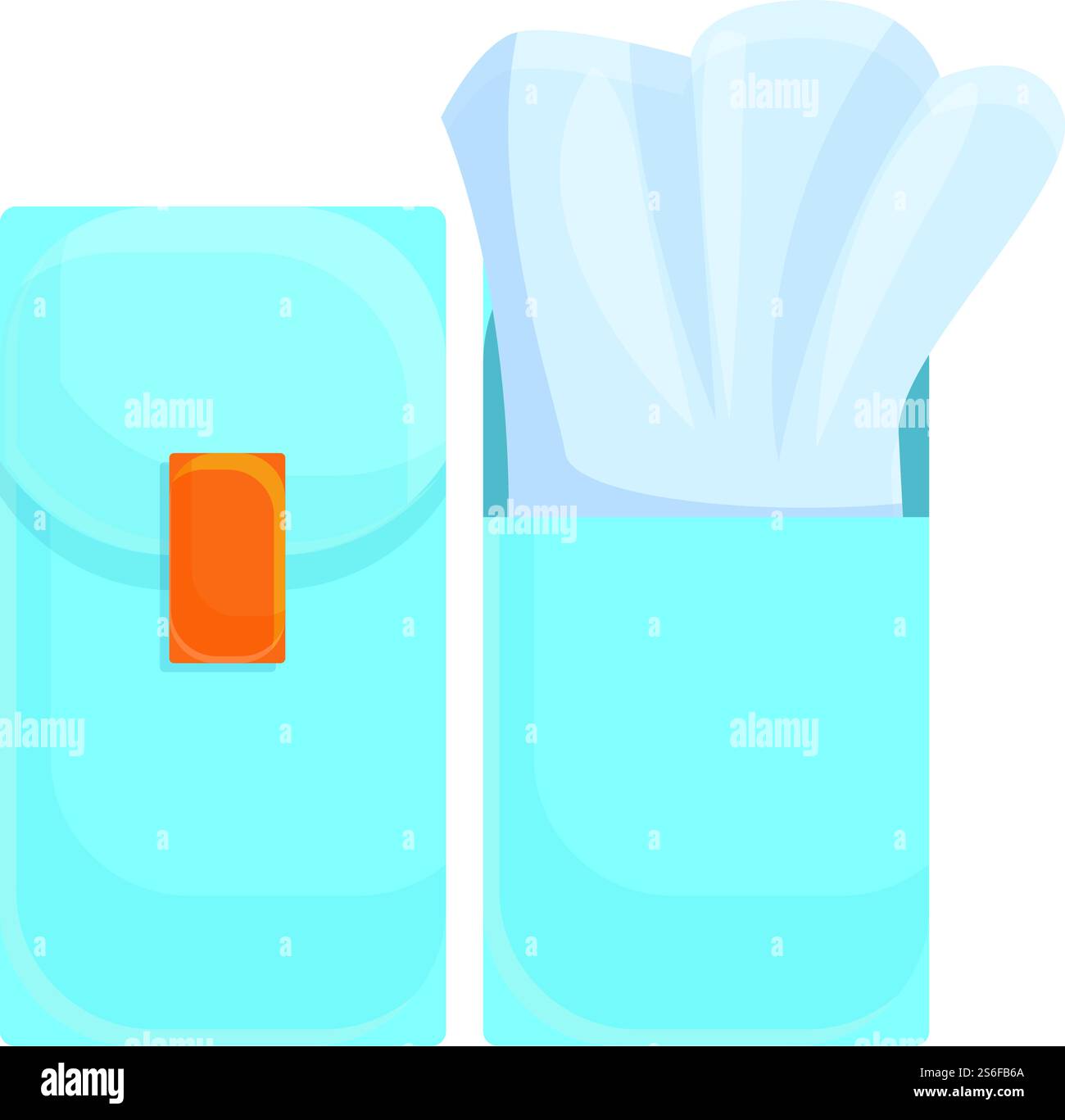 Tissue poket icon. Cartoon of tissue poket vector icon for web design ...