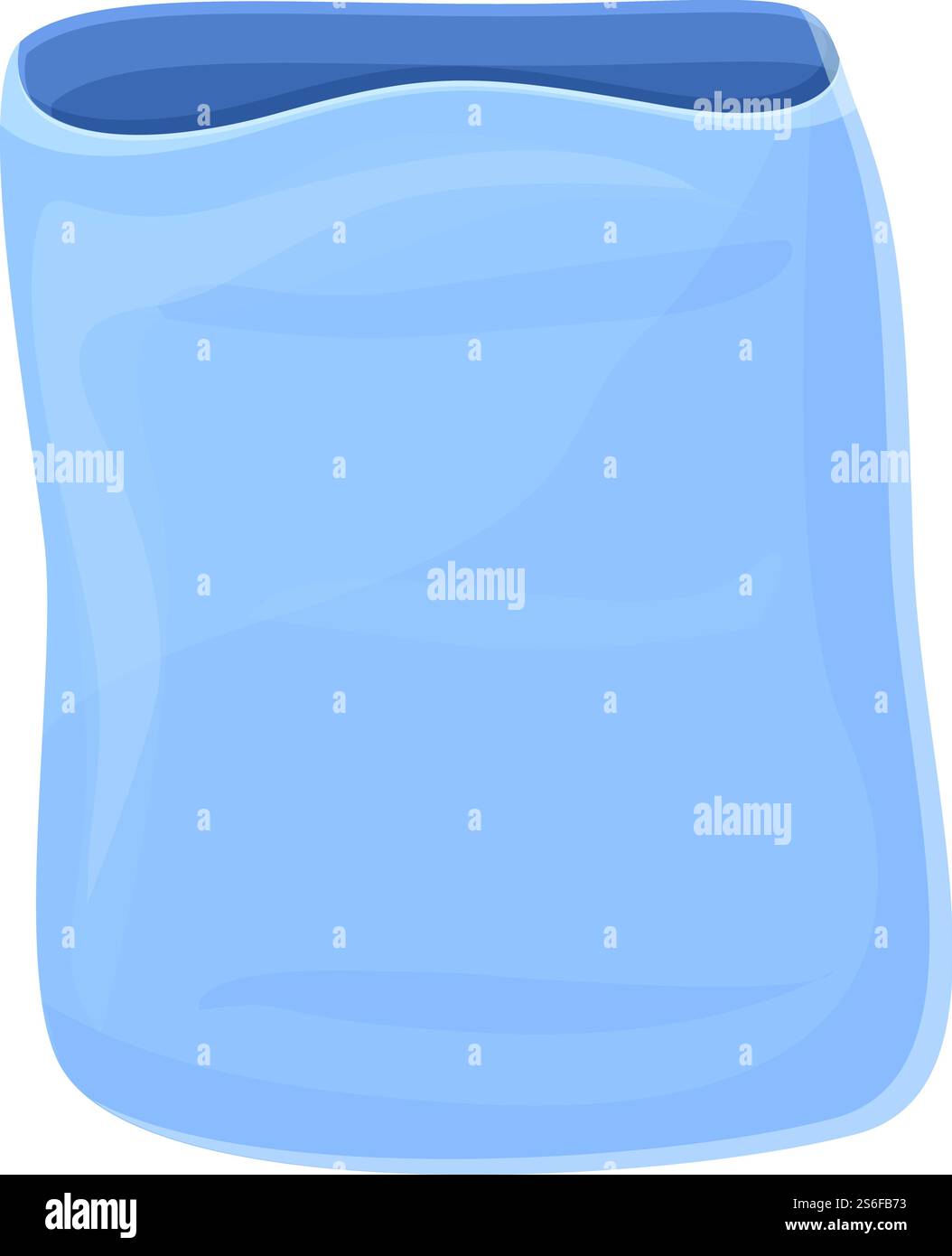 Biodegradable plastic sack icon. Cartoon of biodegradable plastic sack ...