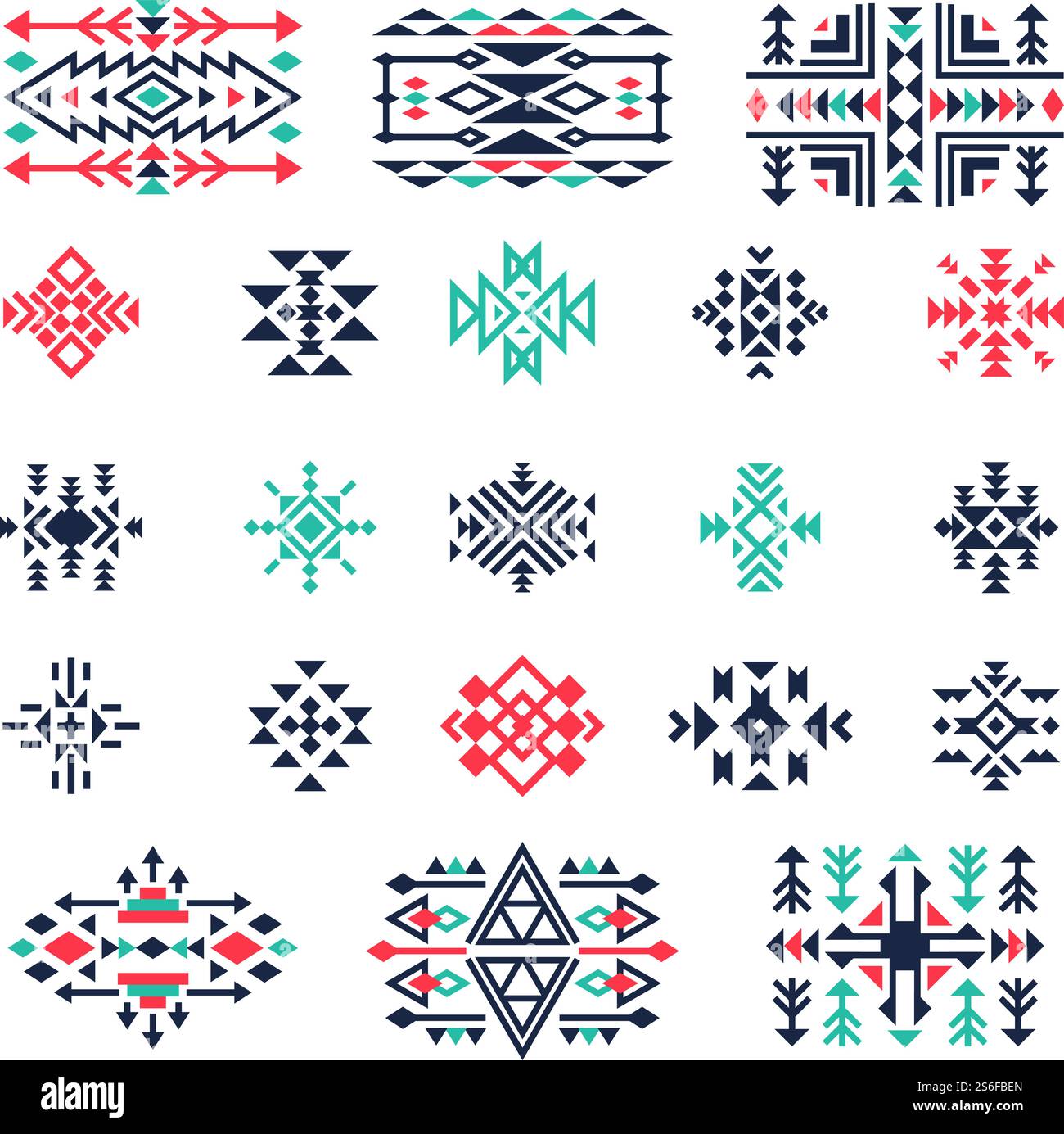 American pattern frame symbols hi-res stock photography and images - Alamy
