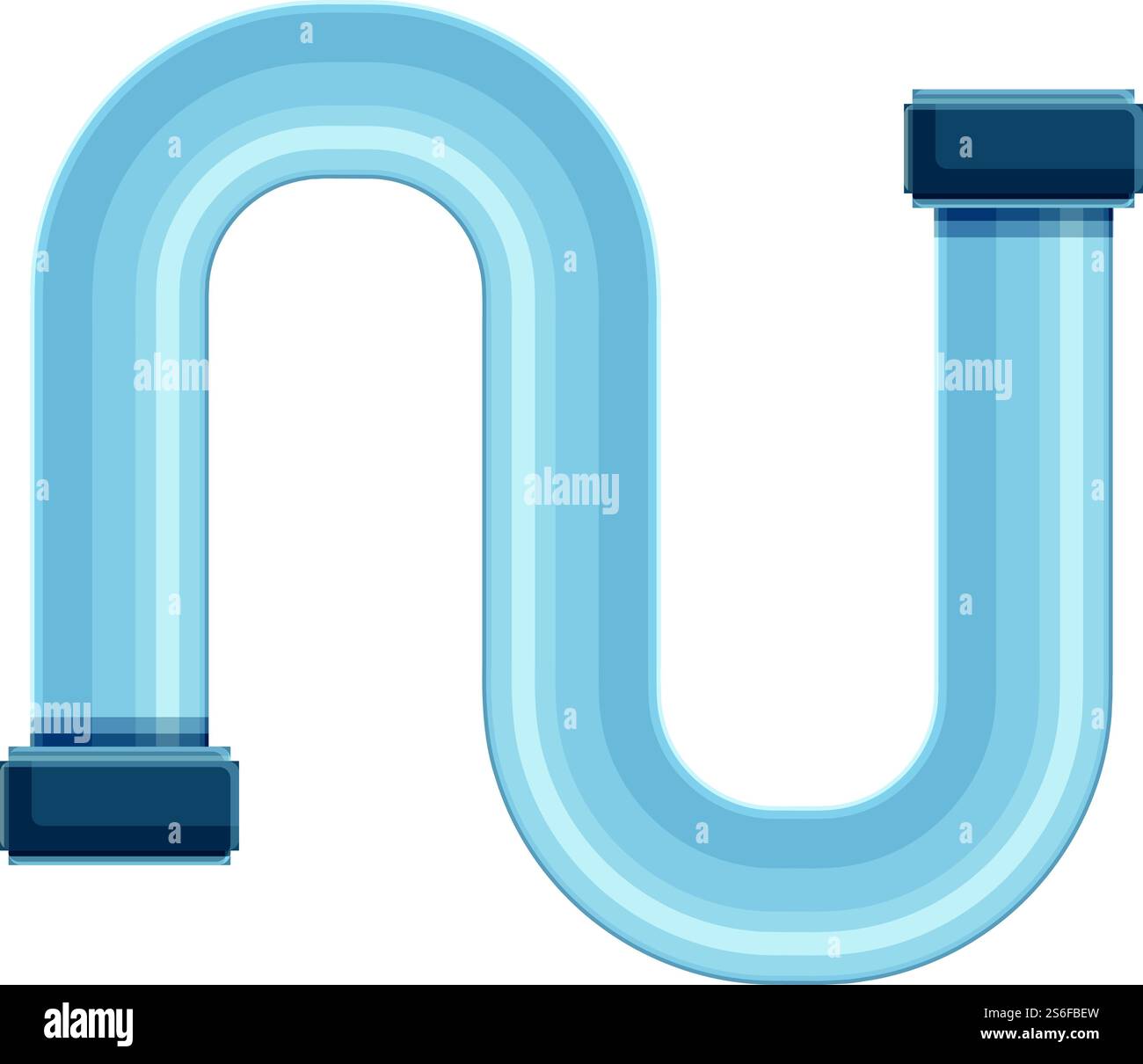 Duct pipe icon. Cartoon of duct pipe vector icon for web design ...