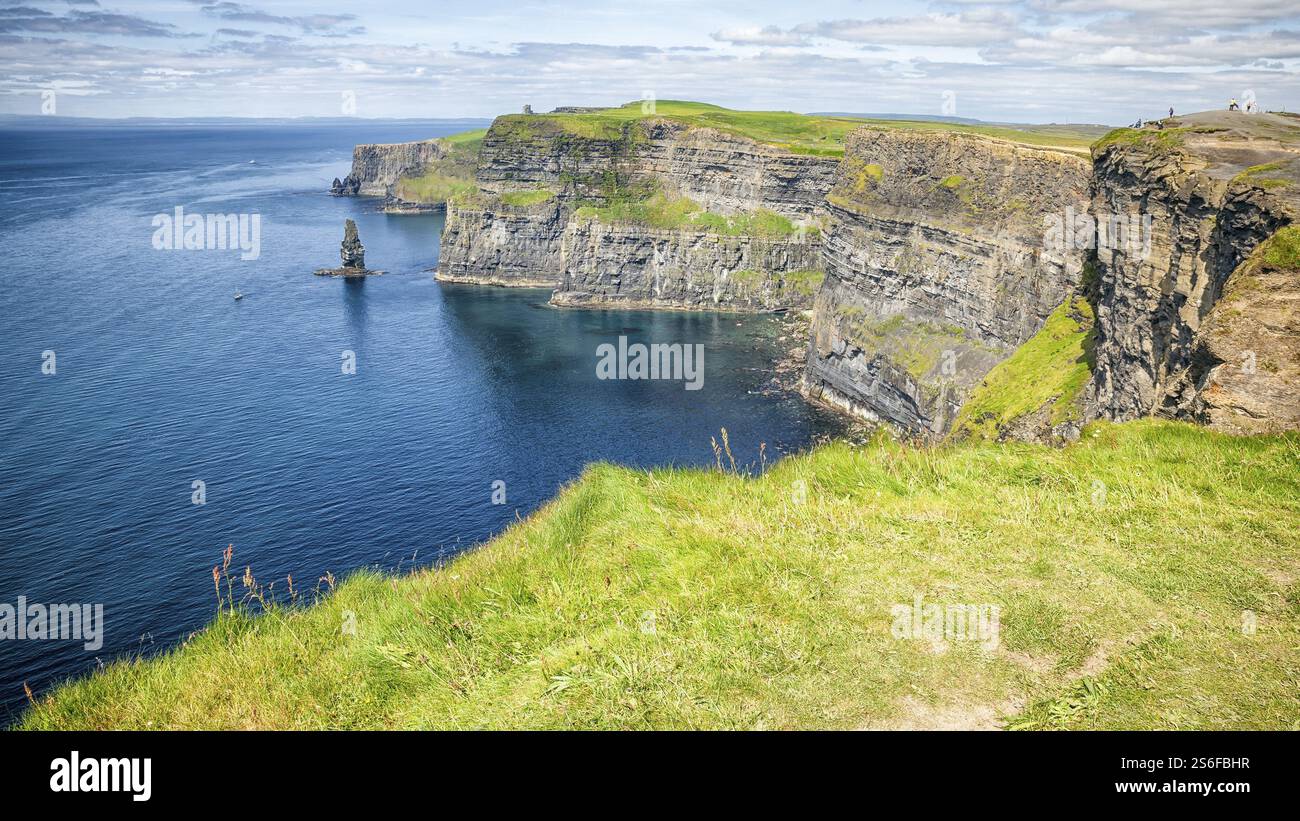 An image of the famous Cliffs of Moher in Ireland Stock Photo - Alamy