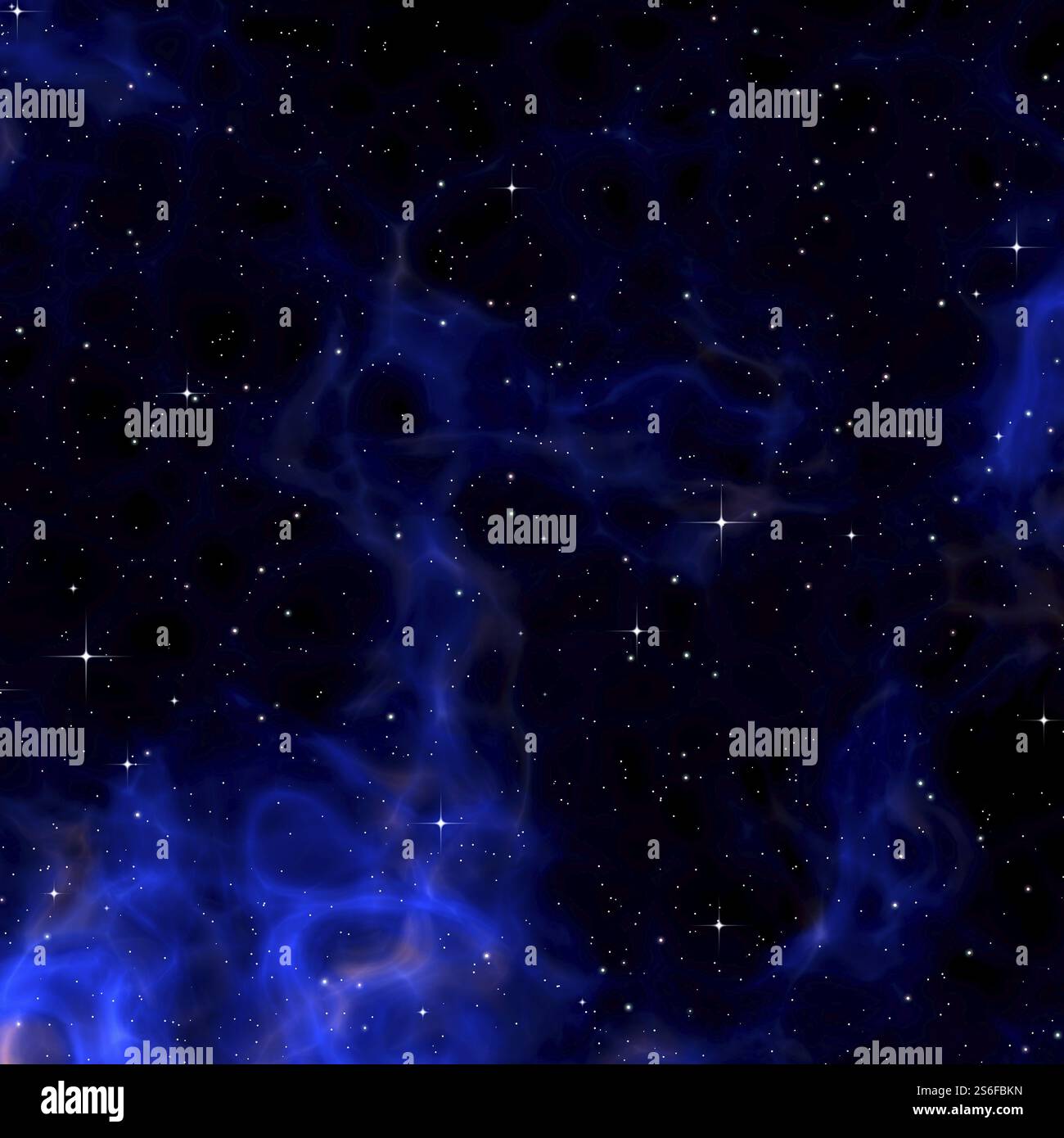 Illustration of a seamless sky by night with lots of stars Stock Photo ...