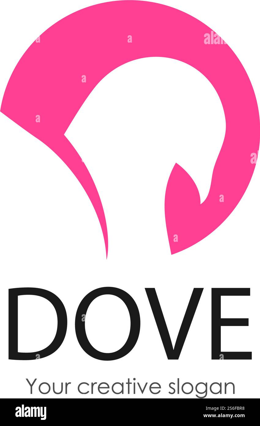 Dove bird logo vector design Stock Vector Image & Art - Alamy