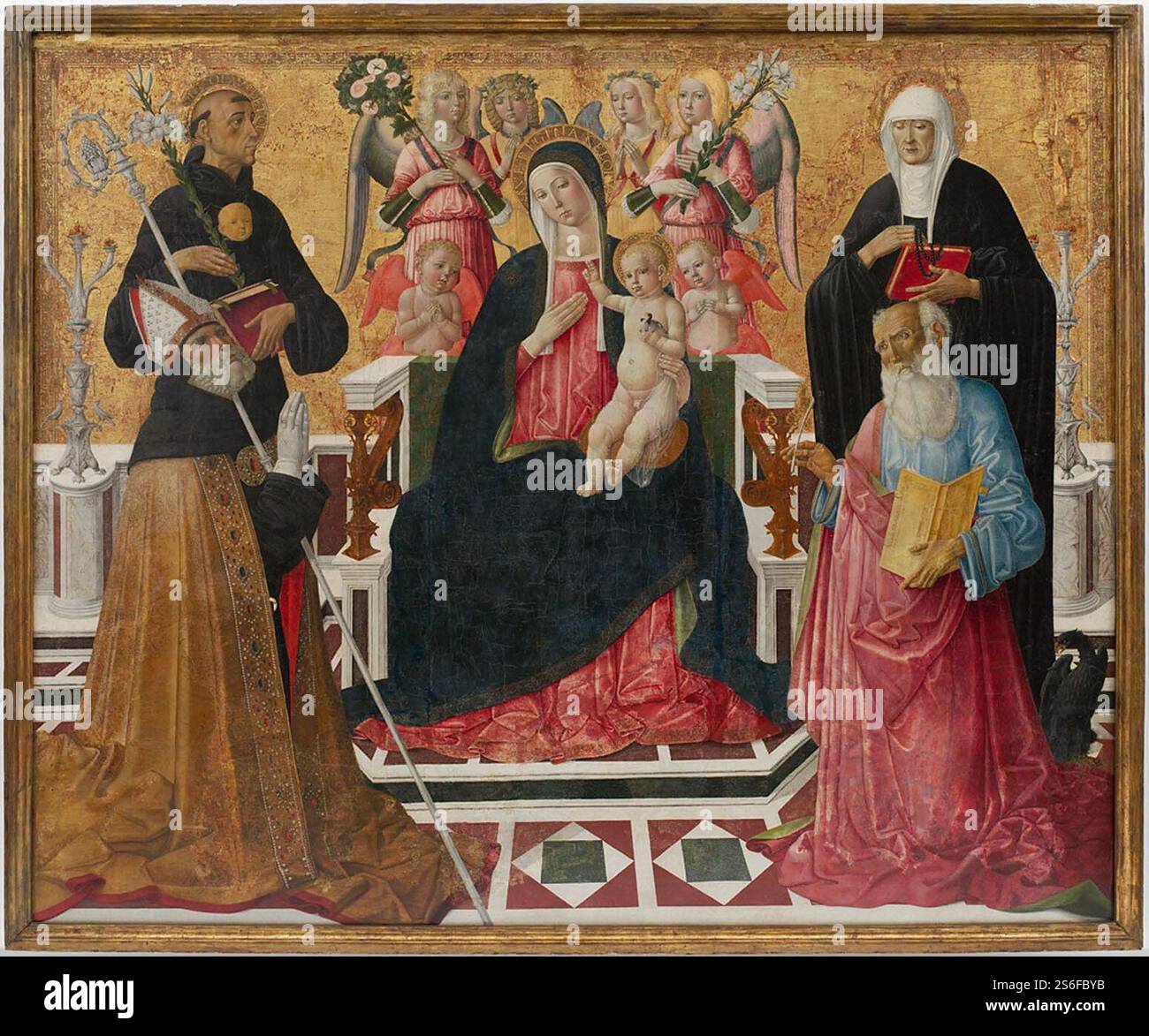 Girolamo di Benvenuto di Giovanni del Guasta - Madonna and Child with ...