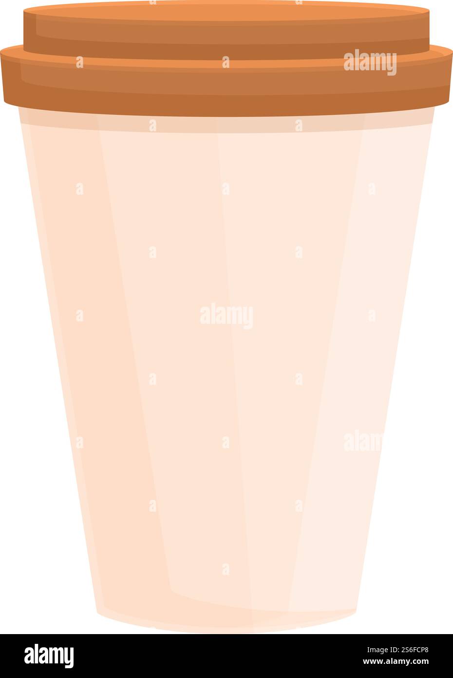 Latte beverage icon. Cartoon of latte beverage vector icon for web ...