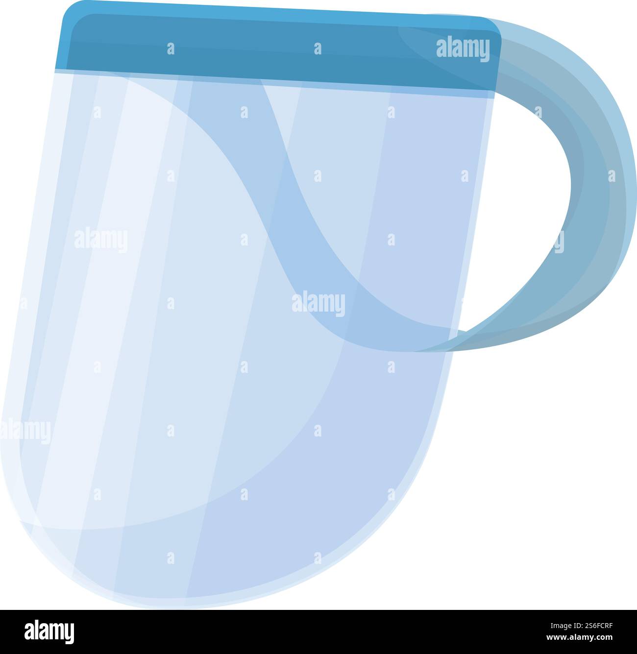 Corona face shield icon. Cartoon of corona face shield vector icon for ...