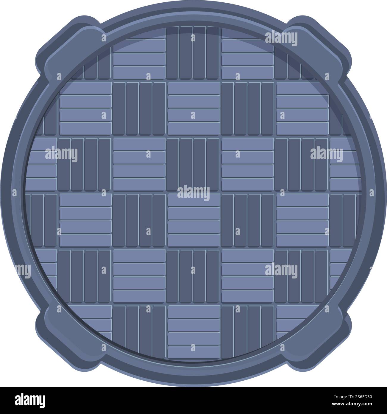 Grate manhole icon. Cartoon of grate manhole vector icon for web design ...