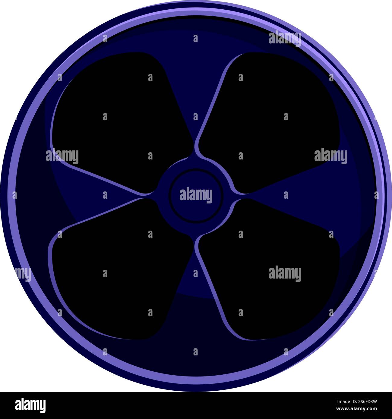 Metal manhole icon. Cartoon of metal manhole vector icon for web design ...