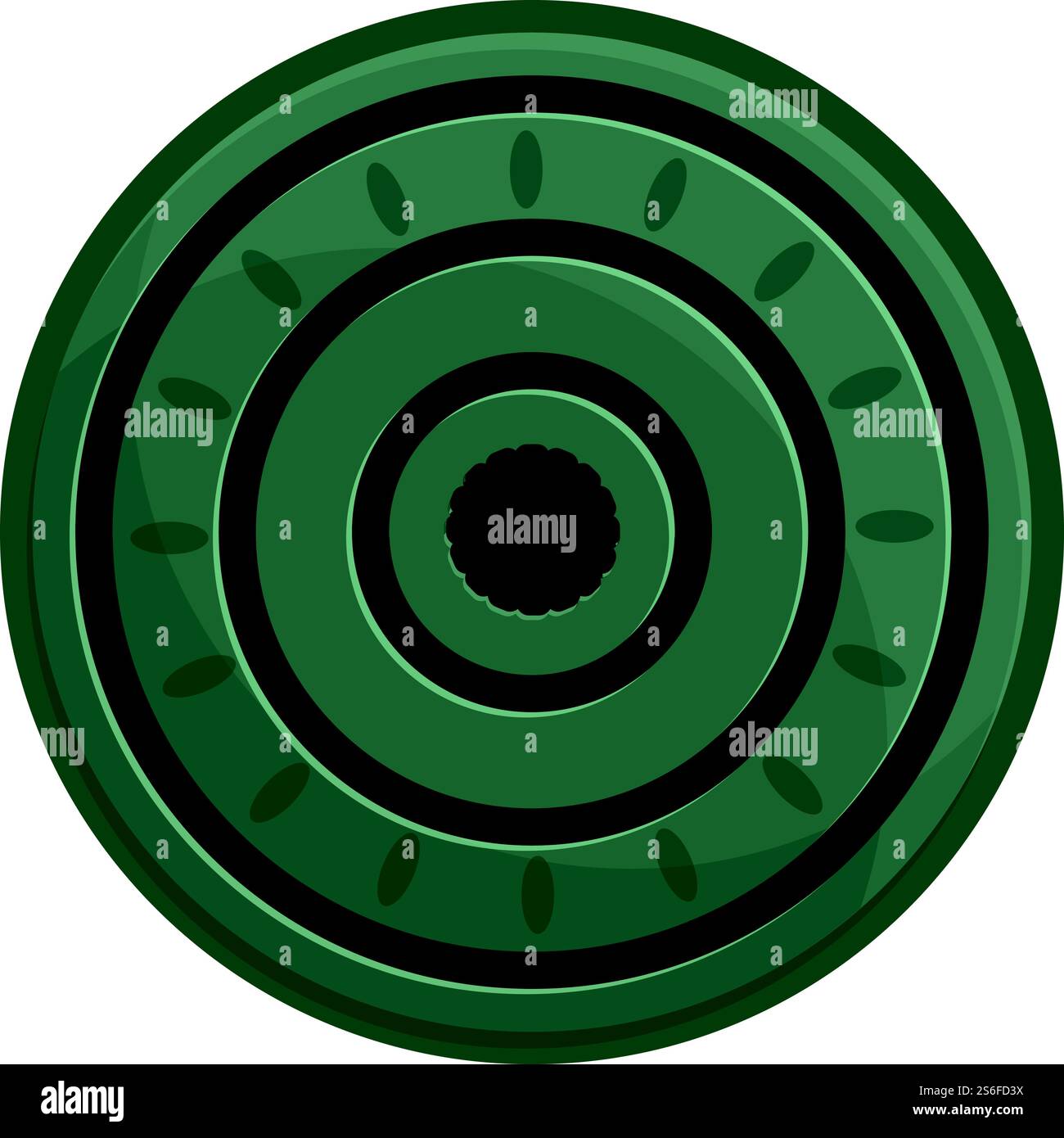 Canalization manhole icon. Cartoon of canalization manhole vector icon ...