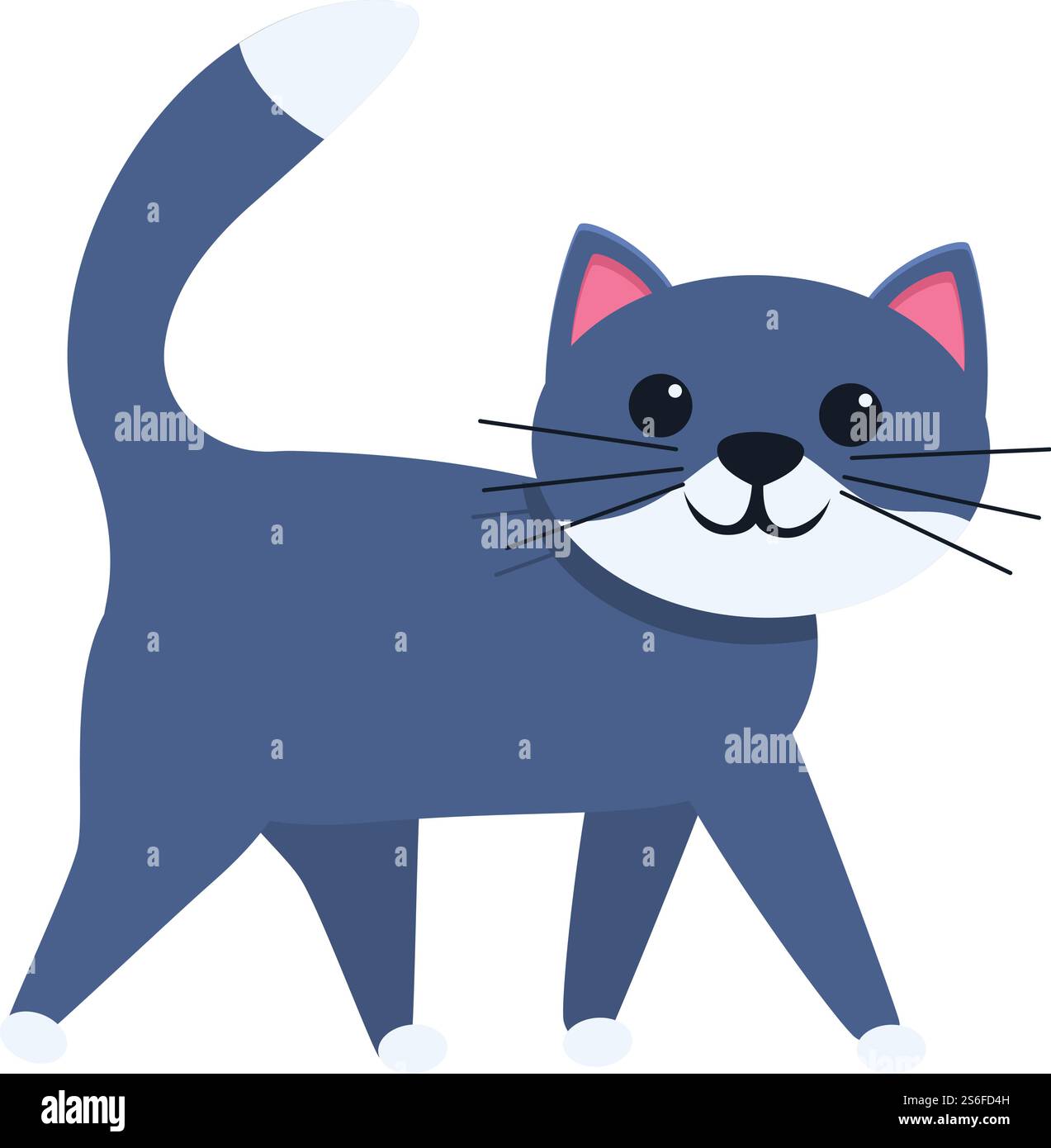 Cat walking icon. Cartoon of cat walking vector icon for web design ...