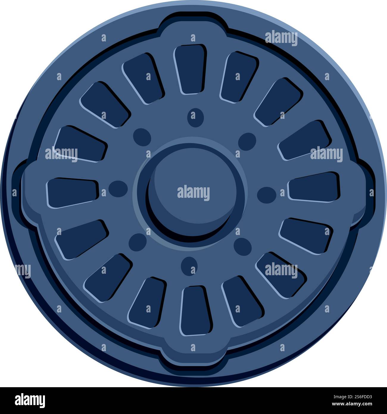 Obsolete manhole icon. Cartoon of obsolete manhole vector icon for web ...