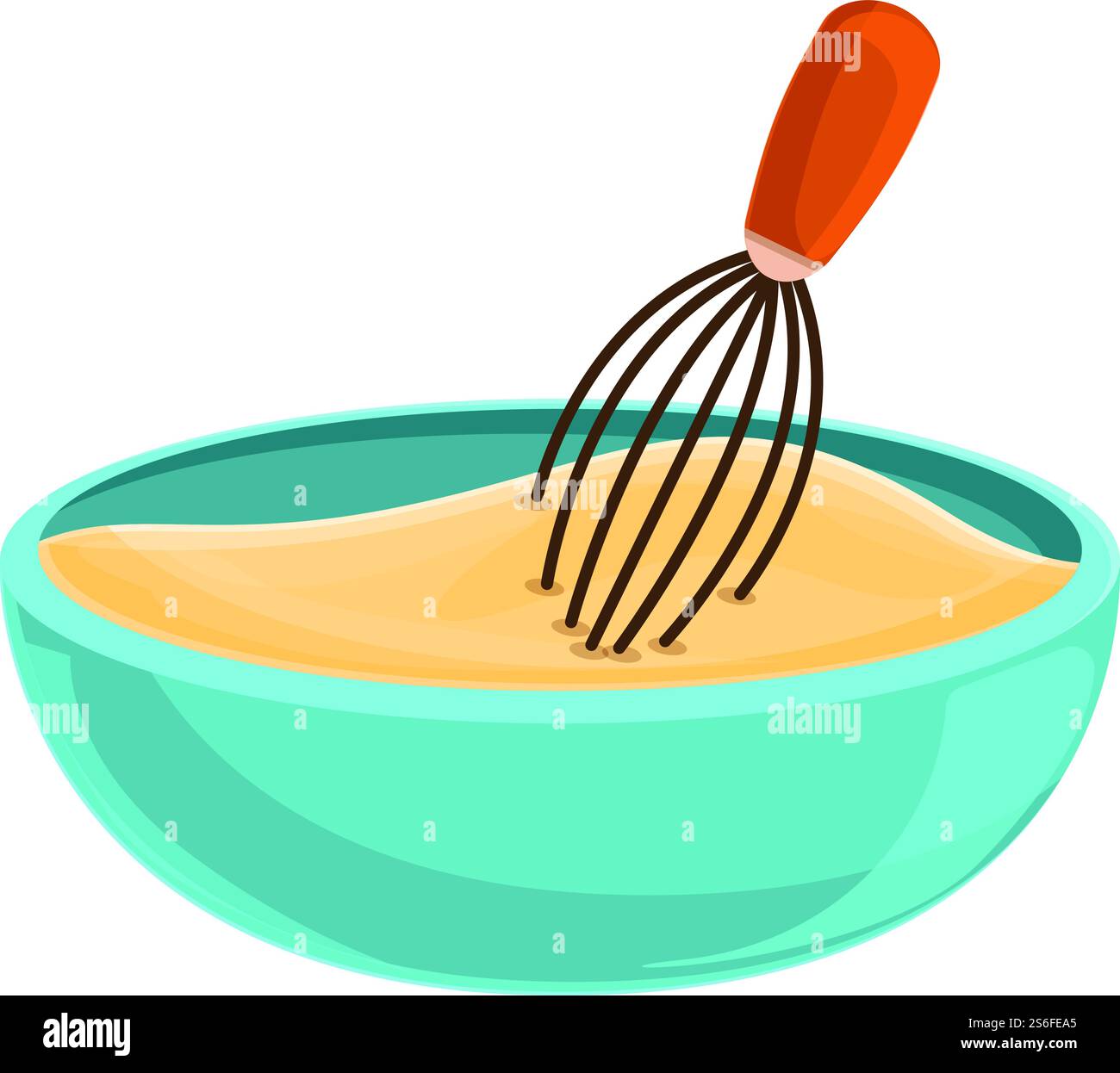 Dough hand mixer icon. Cartoon of dough hand mixer vector icon for web ...