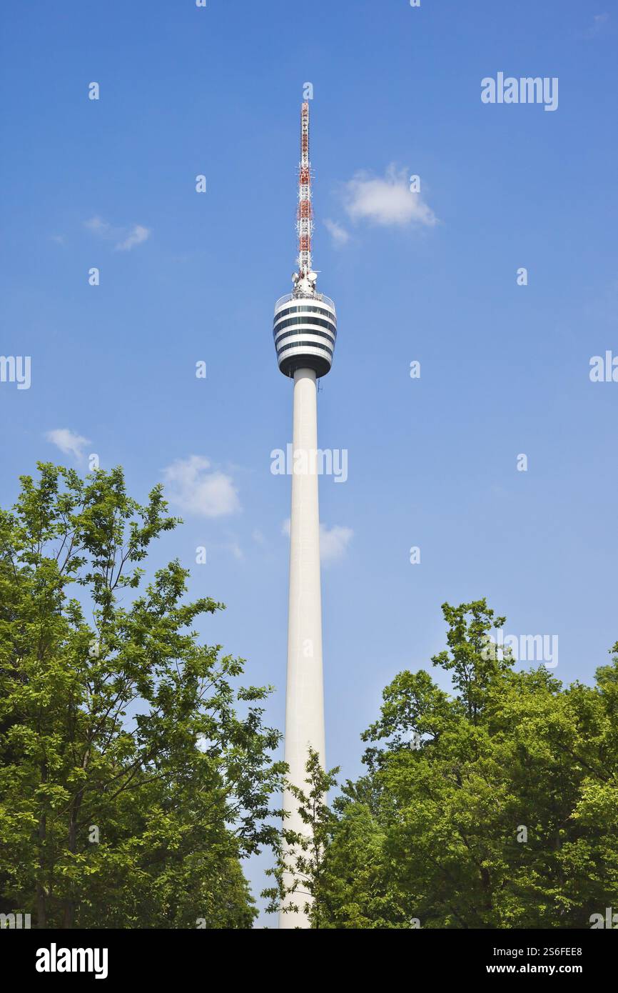 A photography of the first tv broadcasting tower of the world in ...