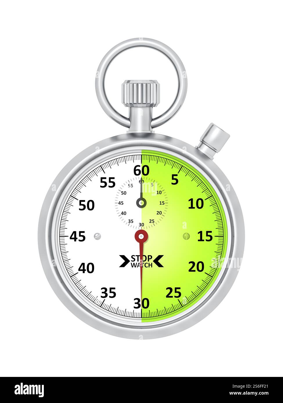 An image of a typical stopwatch 30 seconds Stock Photo - Alamy