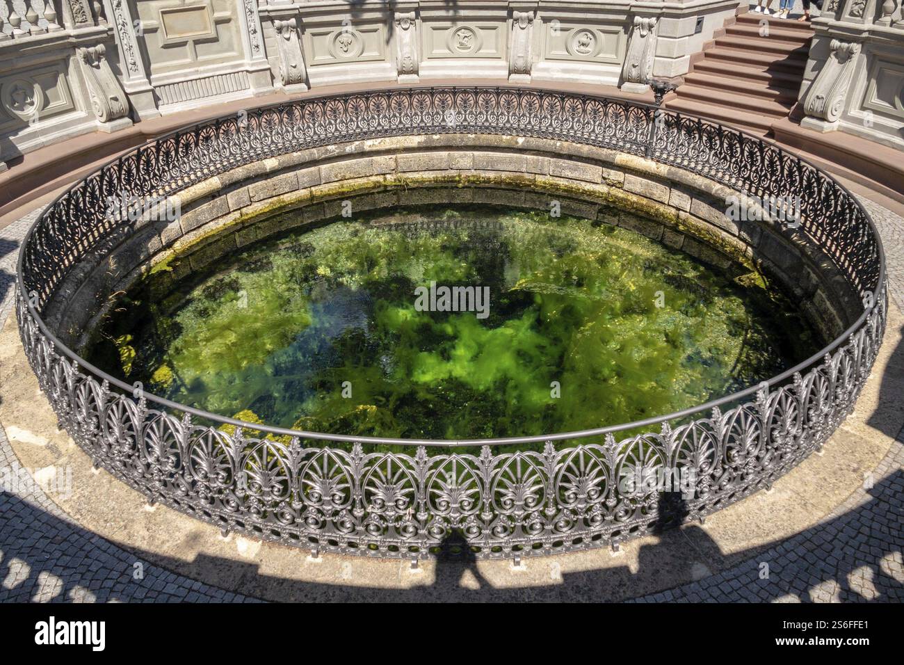 An image of the Danube spring in Donaueschingen Germany Stock Photo - Alamy