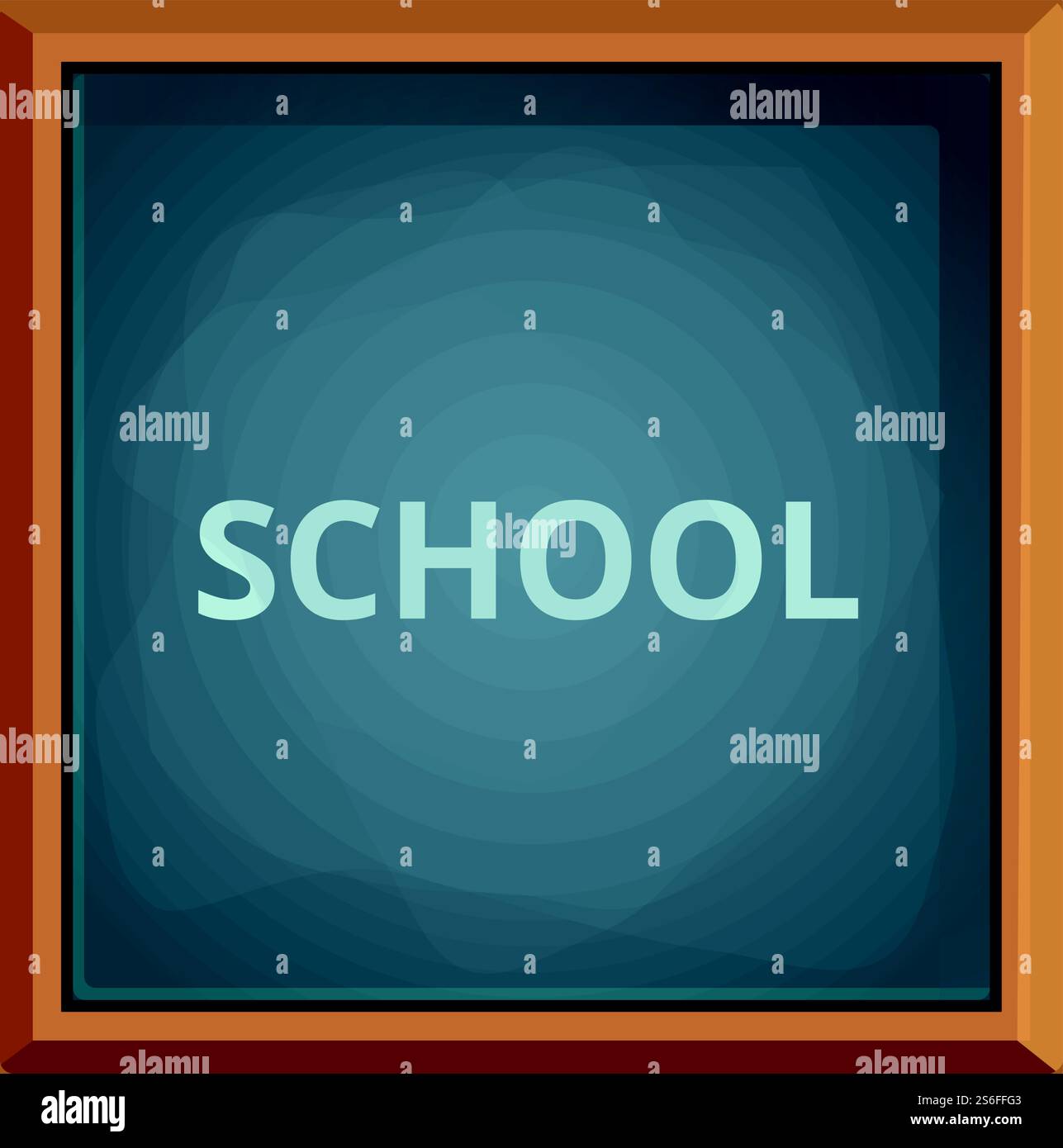Primary chalkboard icon. Cartoon of primary chalkboard vector icon for web design isolated on ...
