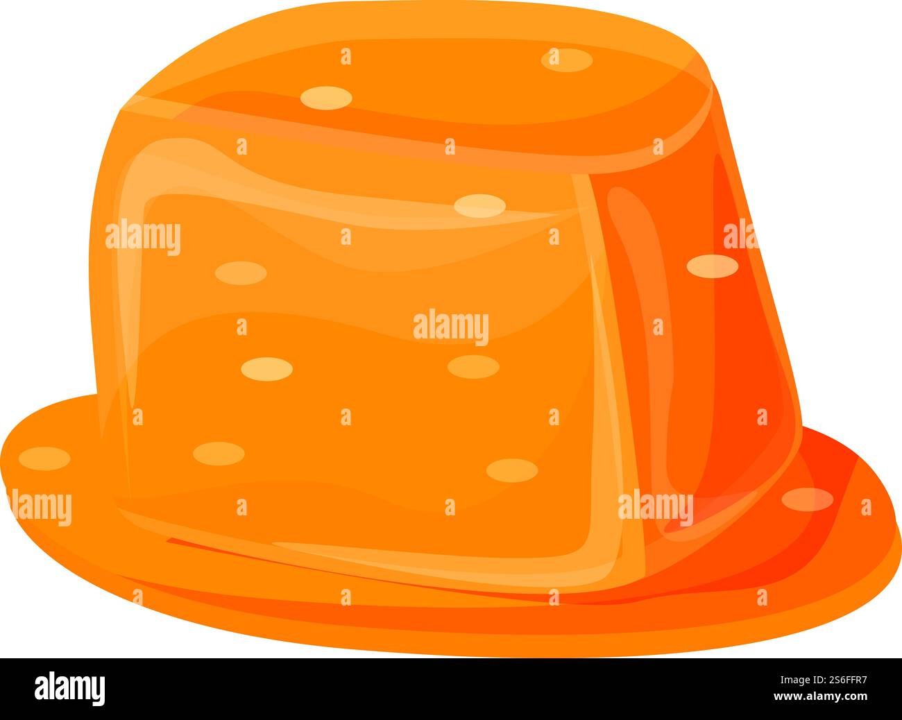 Sweet salted caramel icon. Cartoon of sweet salted caramel vector icon ...