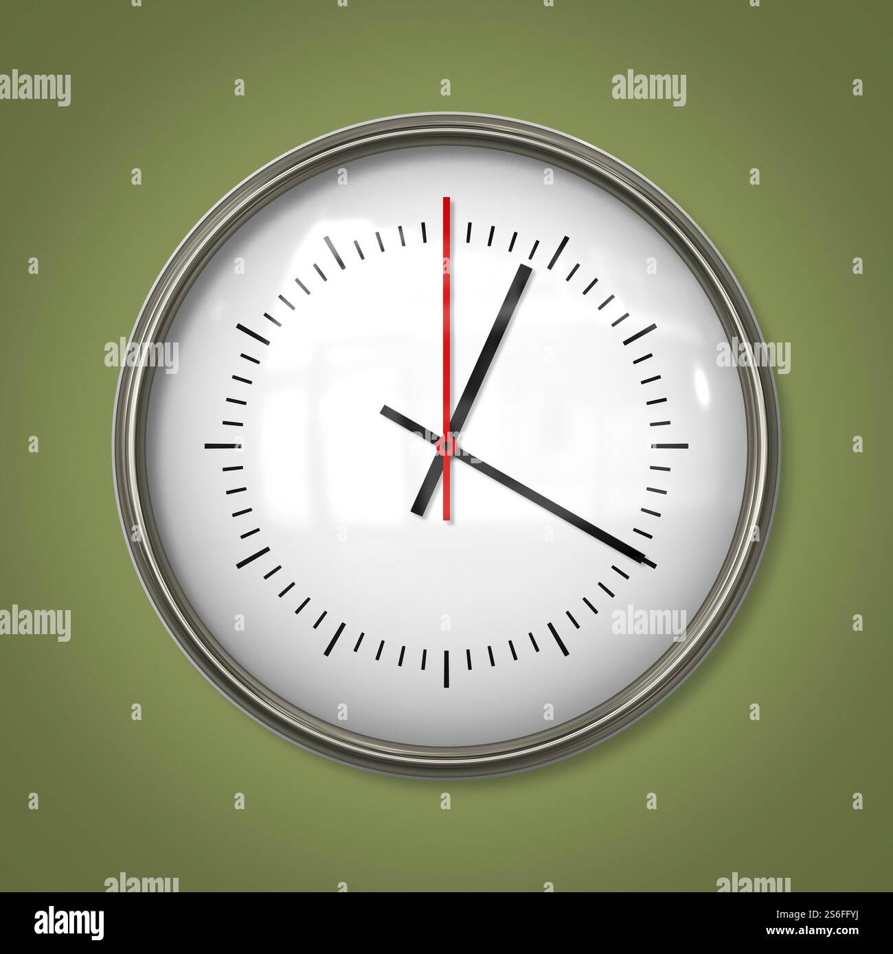 Simple clock hi-res stock photography and images - Alamy