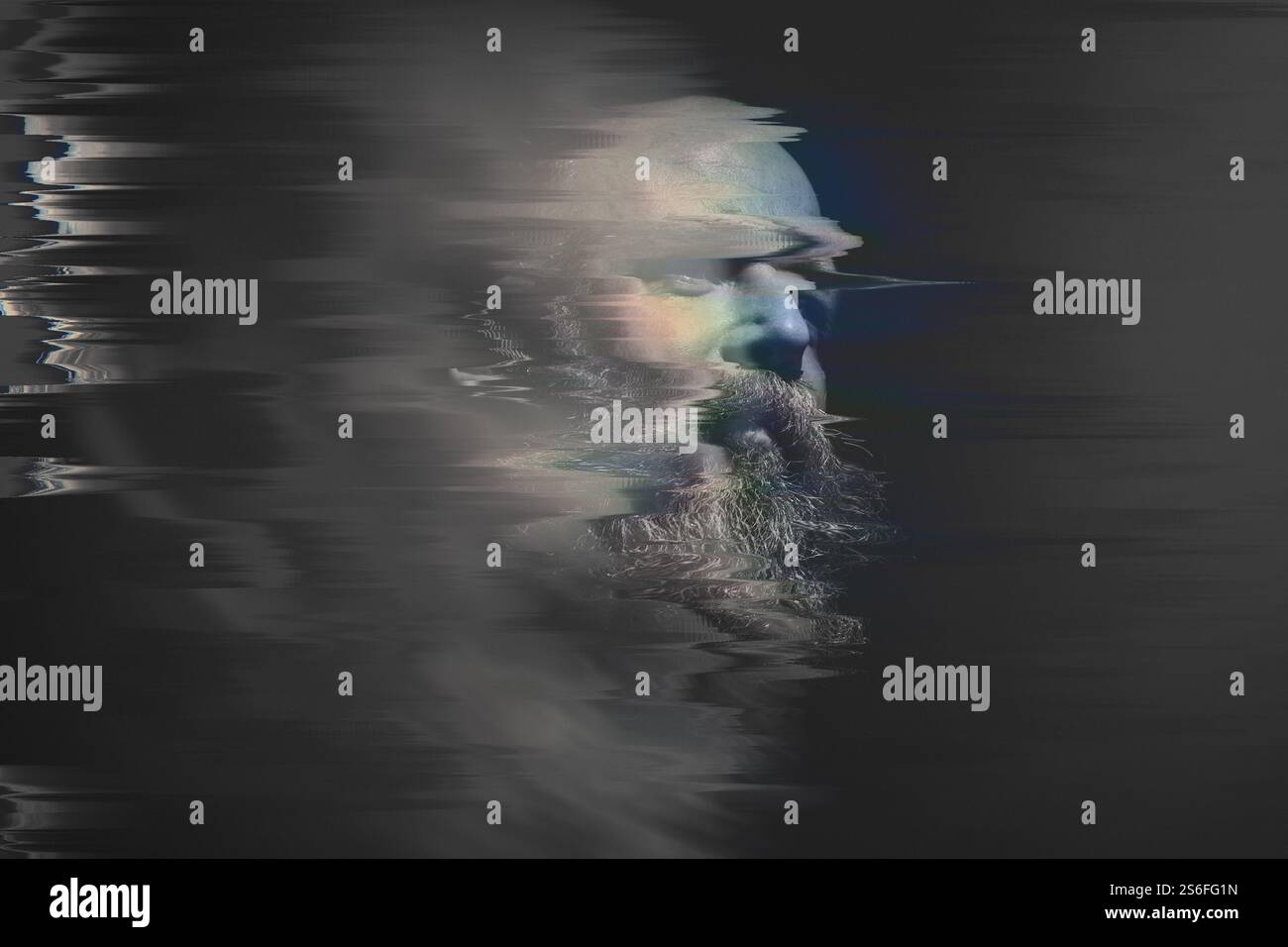 Glitch distortion hi-res stock photography and images - Alamy