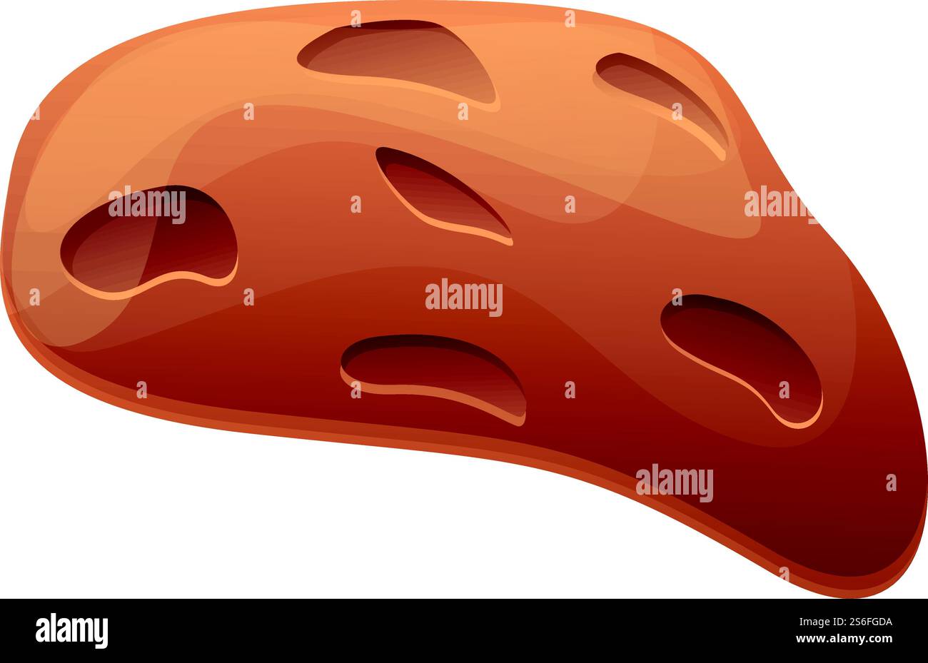 Asteroid debris icon. Cartoon of asteroid debris vector icon for web ...