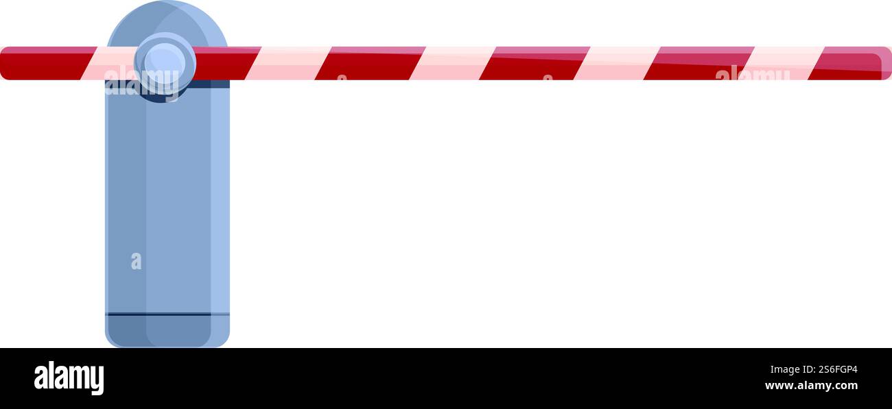 Barrier icon. Cartoon of barrier vector icon for web design isolated on ...