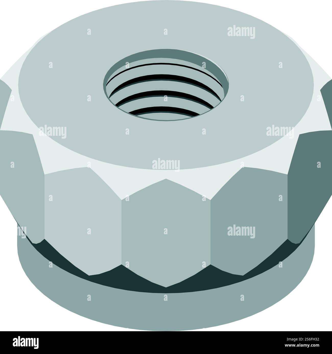 Car nut icon. Isometric of car nut vector icon for web design isolated ...