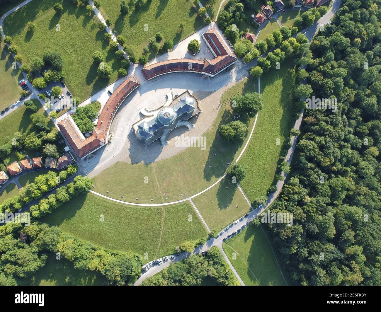 An image of the famous castle Solitude at Stuttgart Germany Stock Photo ...