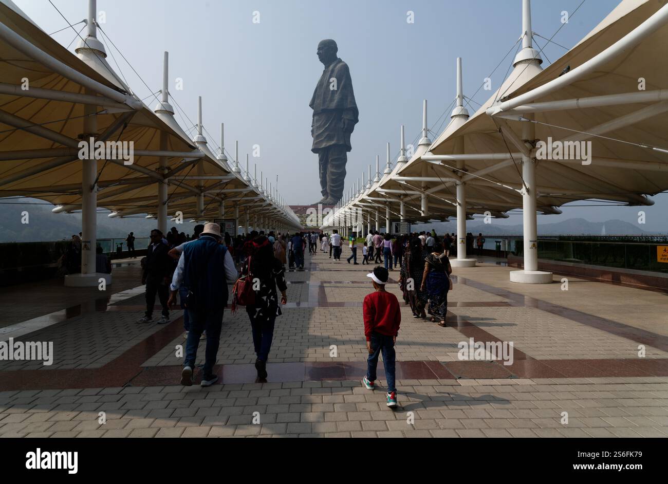 Statue of Unity, Kevadia, Gujarat, India Stock Photo - Alamy