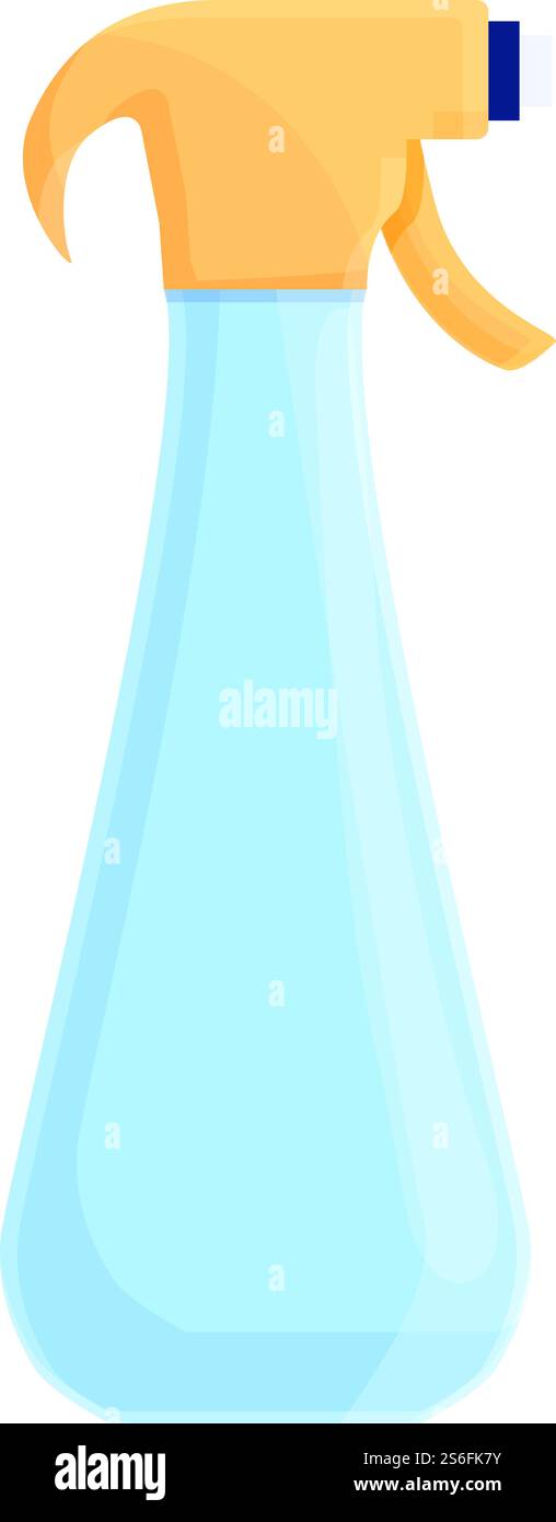 Biodegradable plastic spray bottle icon. Cartoon of biodegradable ...