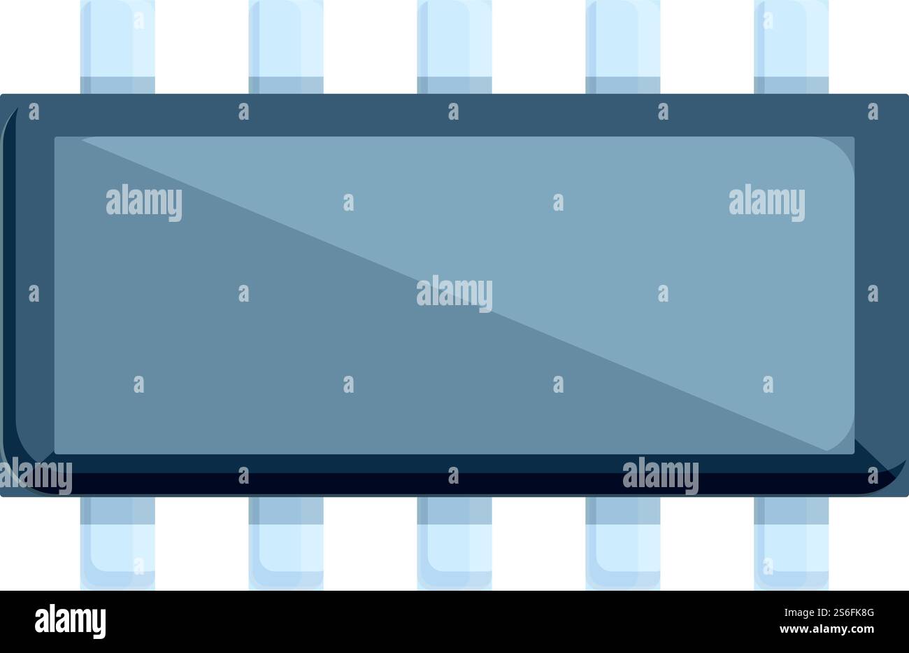 Card resistor icon. Cartoon of card resistor vector icon for web design ...