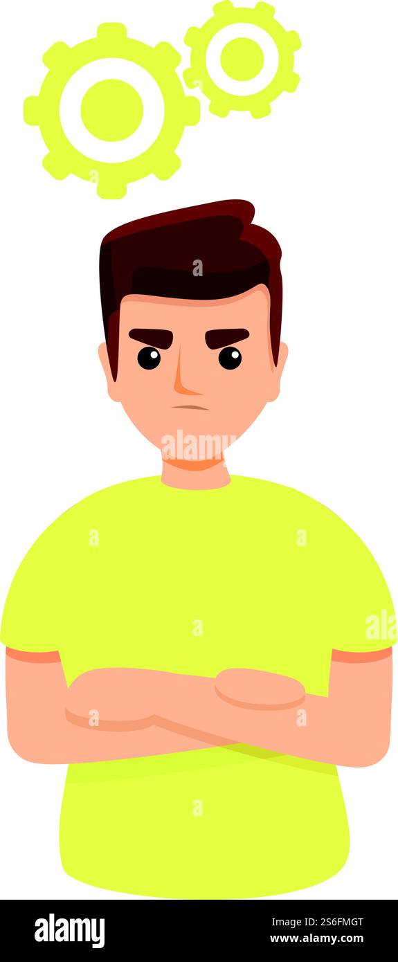 Target problem solving icon. Cartoon of target problem solving vector ...