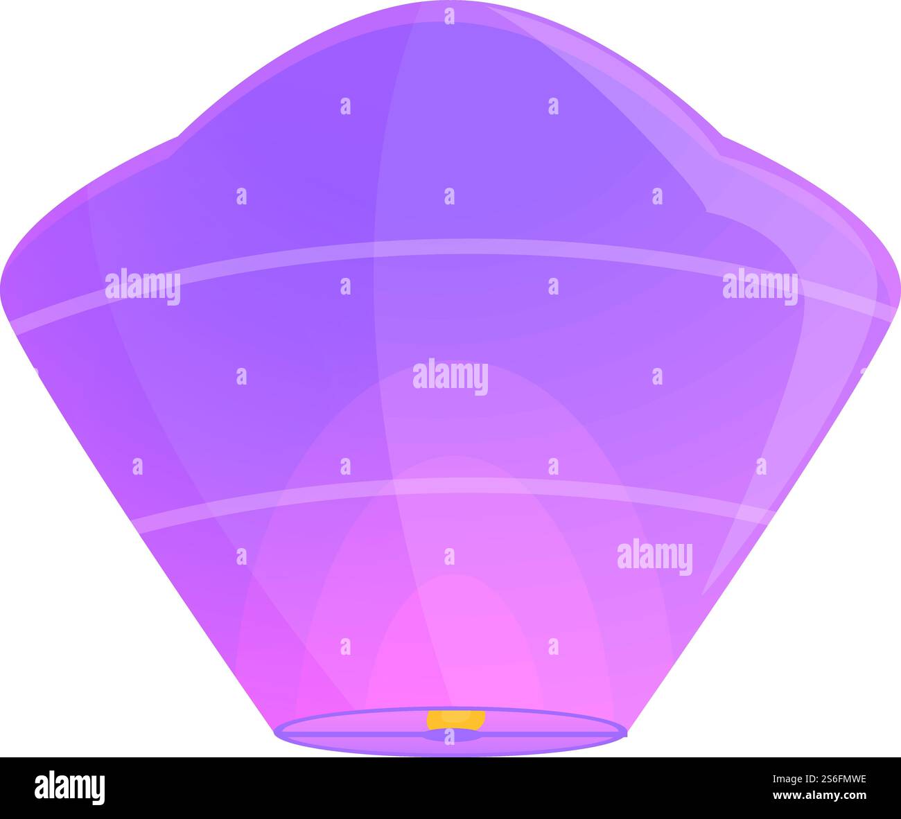 Candle floating lantern icon. Cartoon of candle floating lantern vector ...