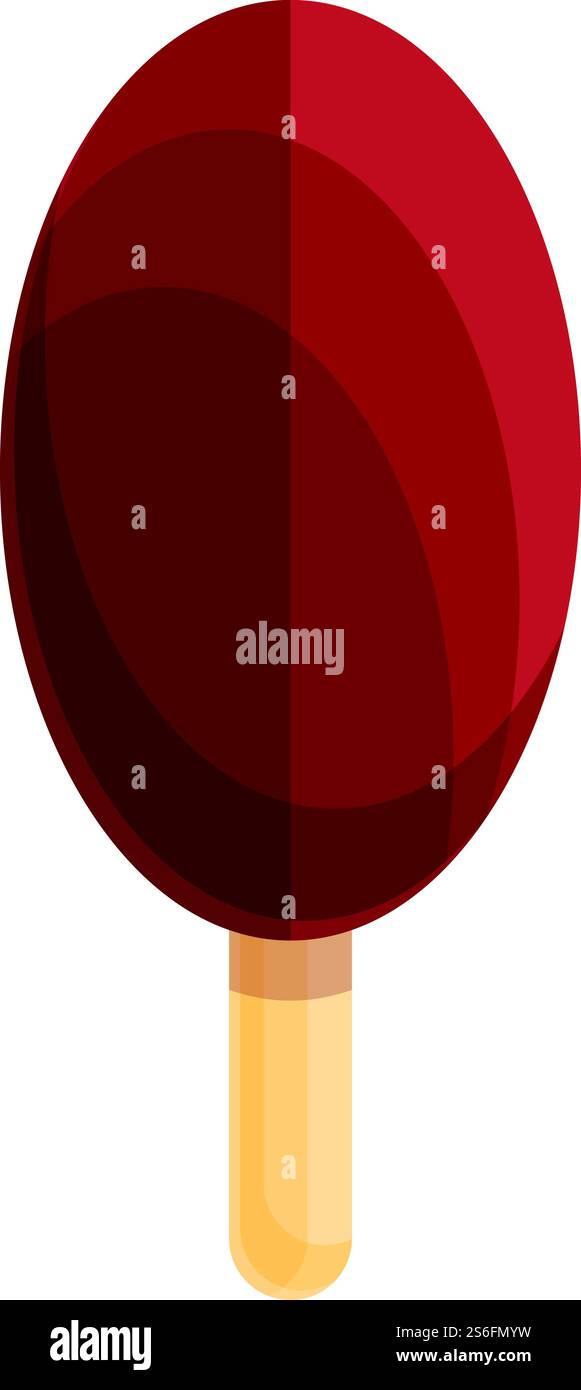 Eskimo milk ice cream icon. Cartoon of eskimo milk ice cream vector ...