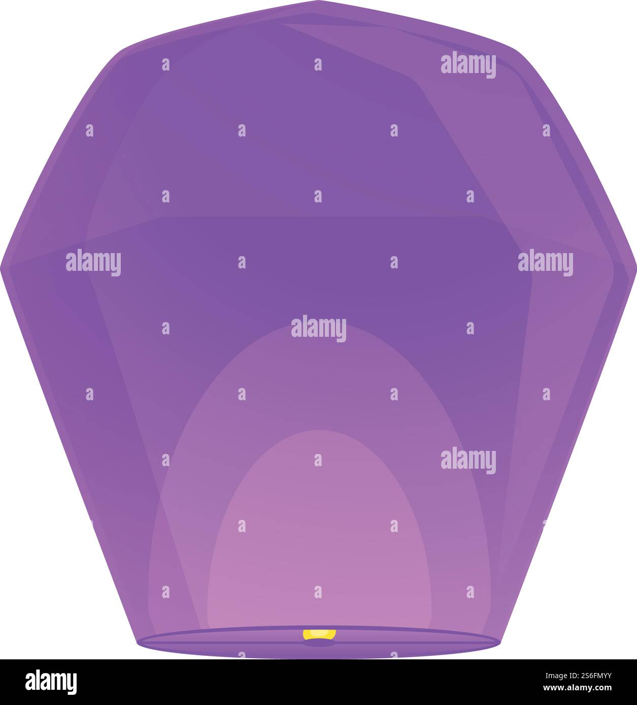 Fly floating lantern icon. Cartoon of fly floating lantern vector icon ...