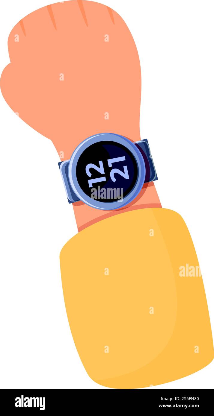 Student smartwatch icon. Cartoon of student smartwatch vector icon for ...