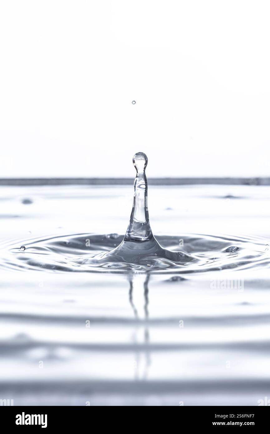 An image of a beautiful water drop background Stock Photo - Alamy