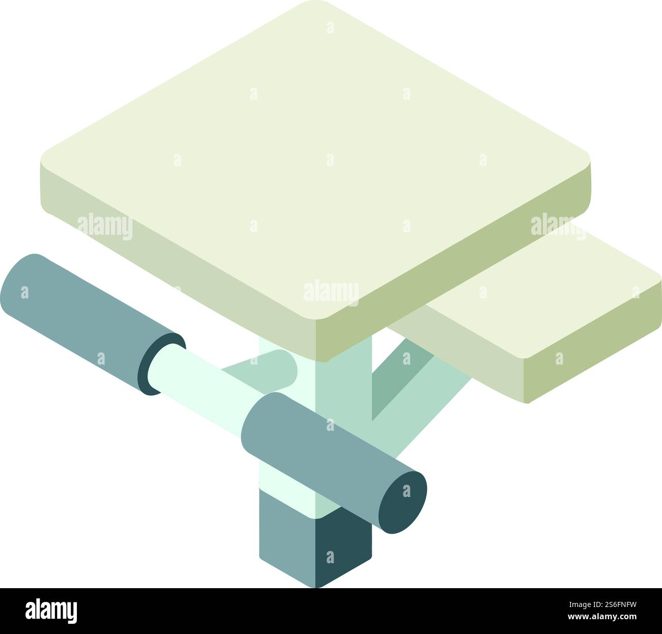 Olympic diving board icon. Isometric of olympic diving board vector ...