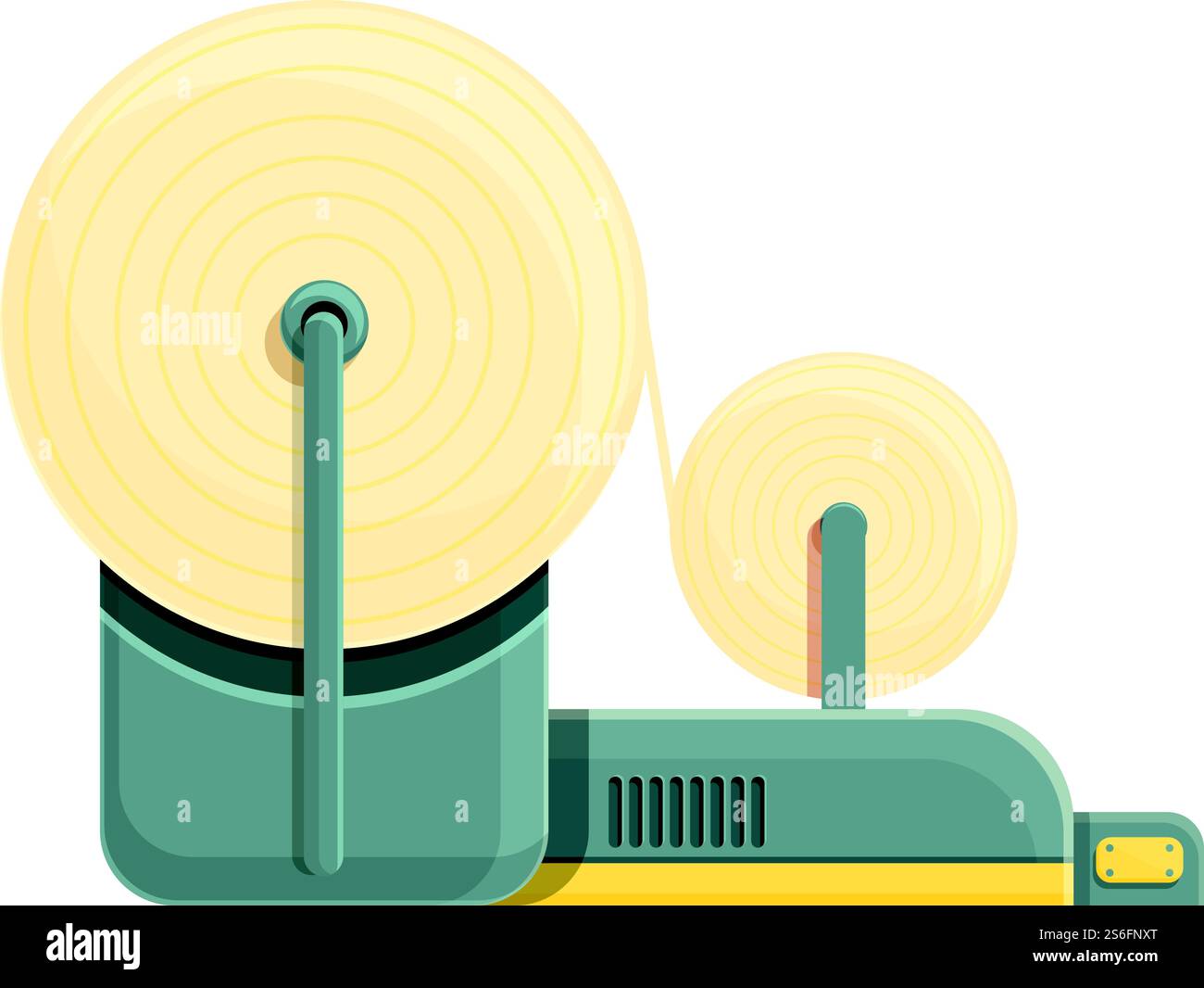 Paper production factory icon. Cartoon of paper production factory ...