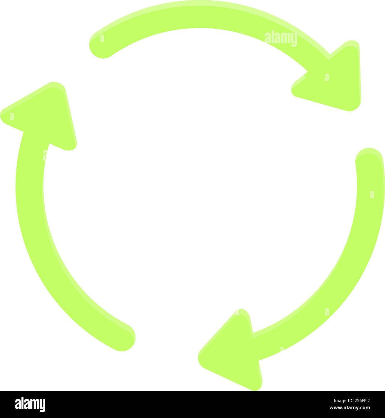 Biodegradable plastic circle icon. Cartoon of biodegradable plastic ...