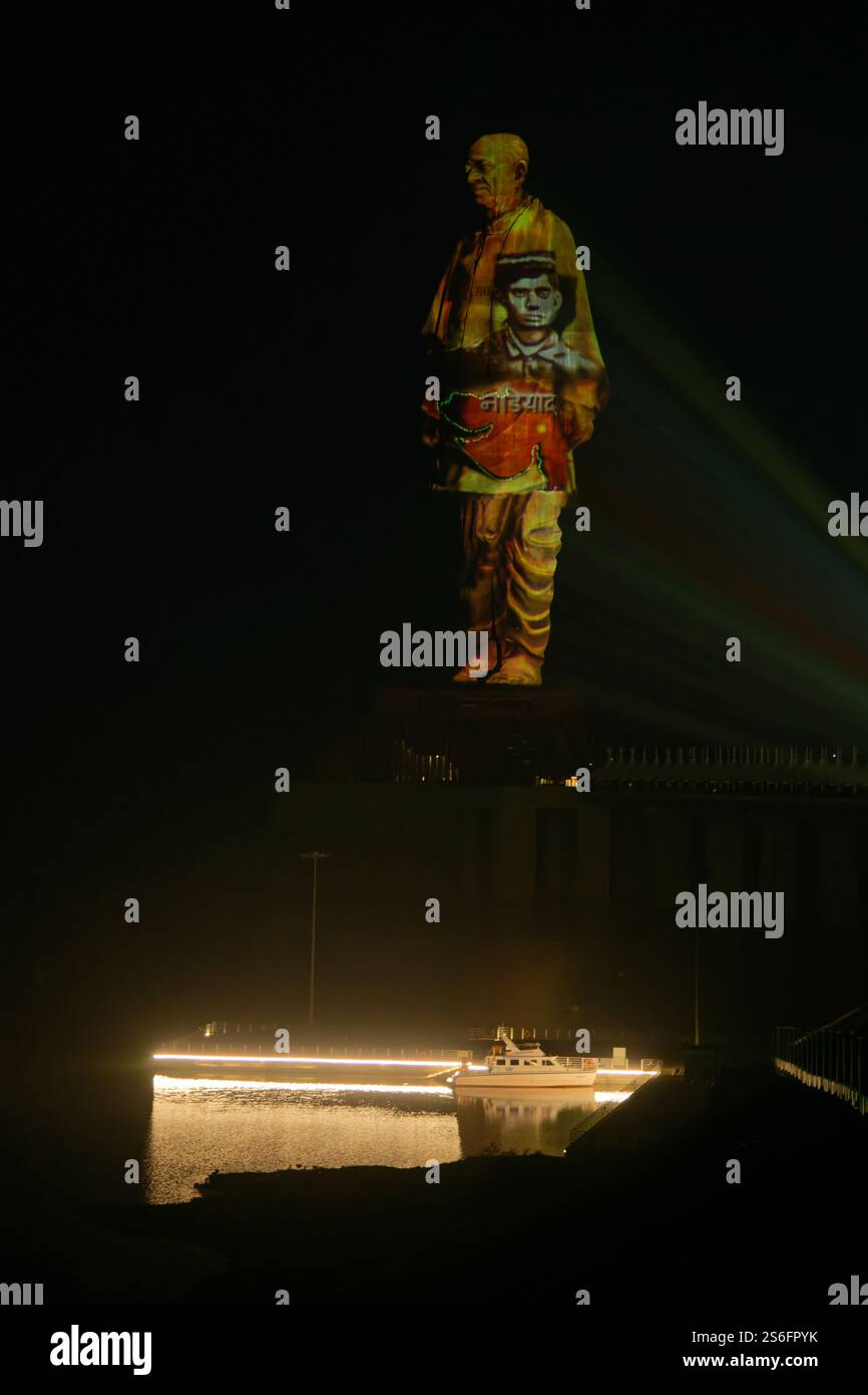 Statue of Unity, Kevadia, Gujarat, India Stock Photo - Alamy