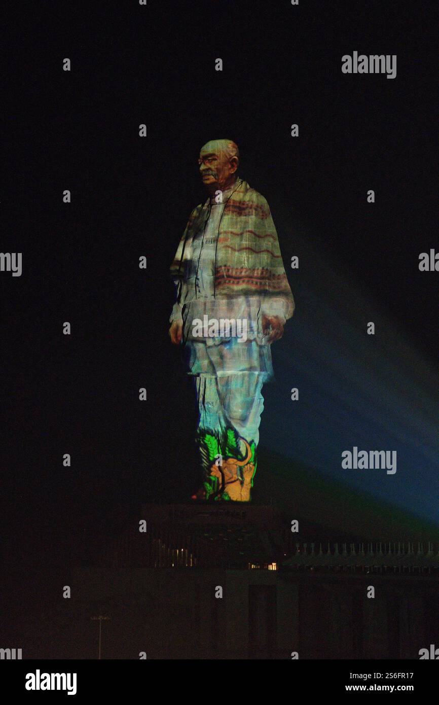 Statue of Unity, Kevadia, Gujarat, India Stock Photo - Alamy