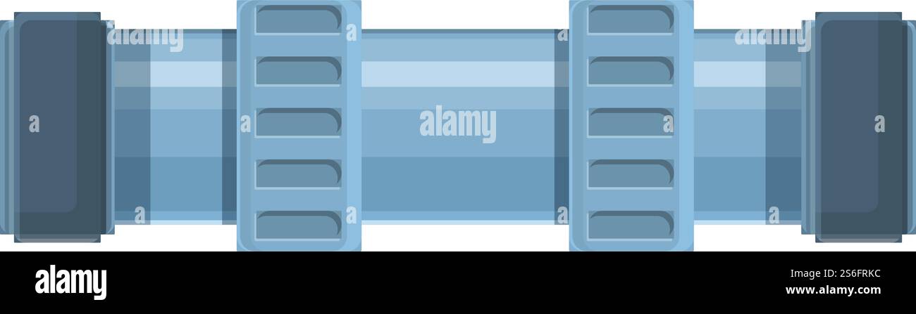 Pipe connector icon. Cartoon of pipe connector vector icon for web ...