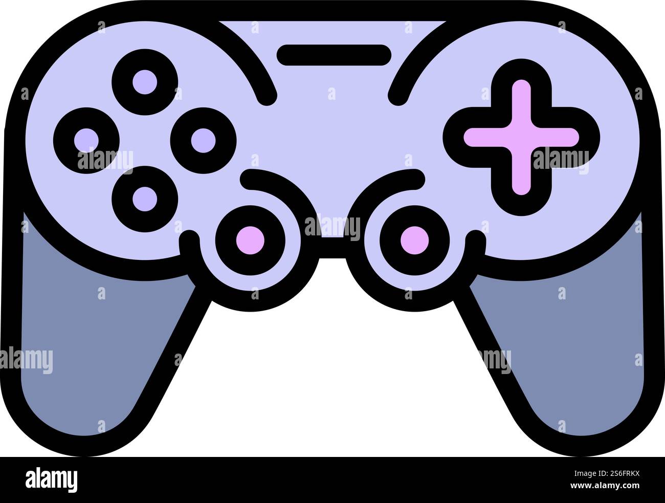 Xbox joystick icon. Outline xbox joystick vector icon for web design ...