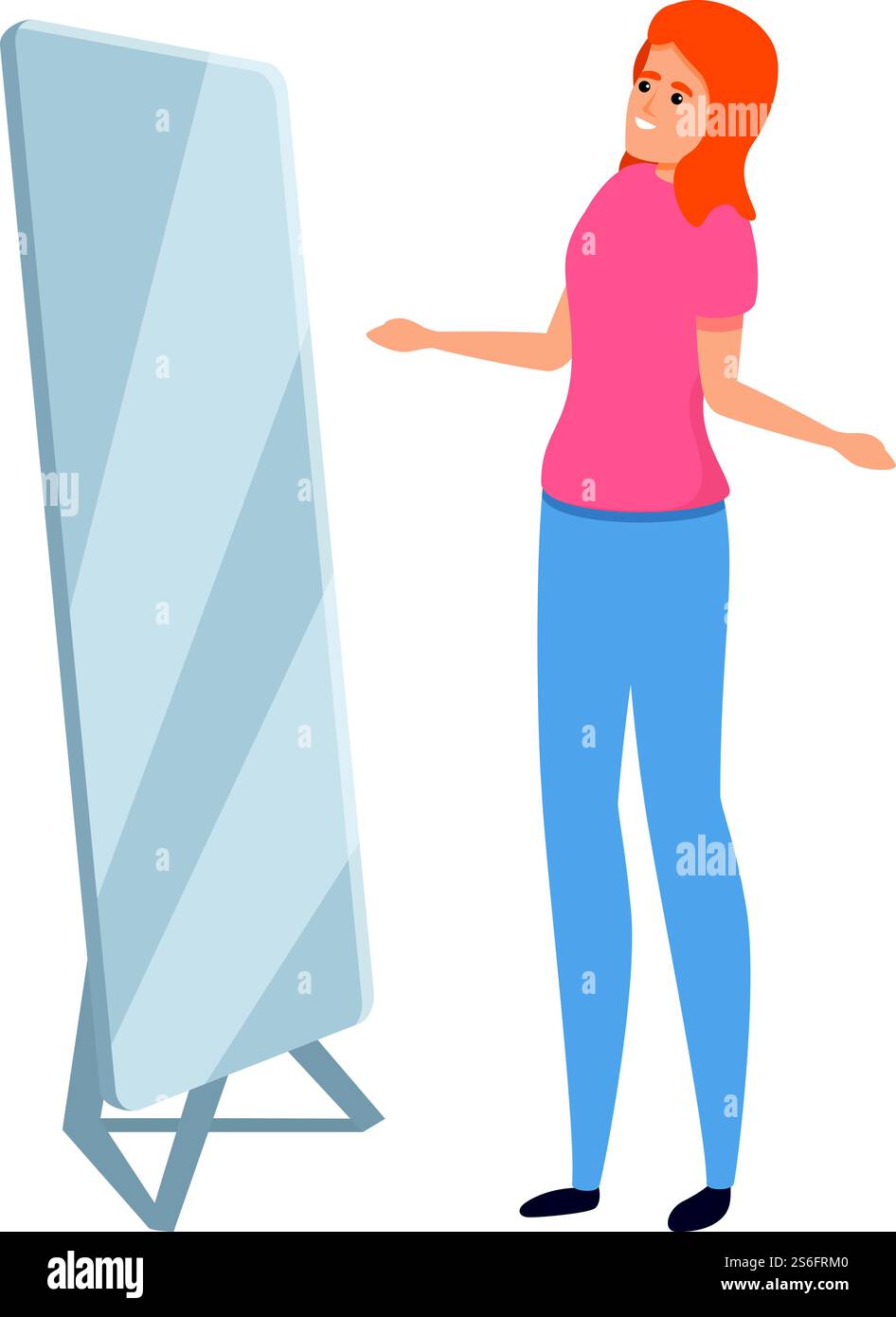 Attitude self esteem icon. Cartoon of attitude self esteem vector icon ...